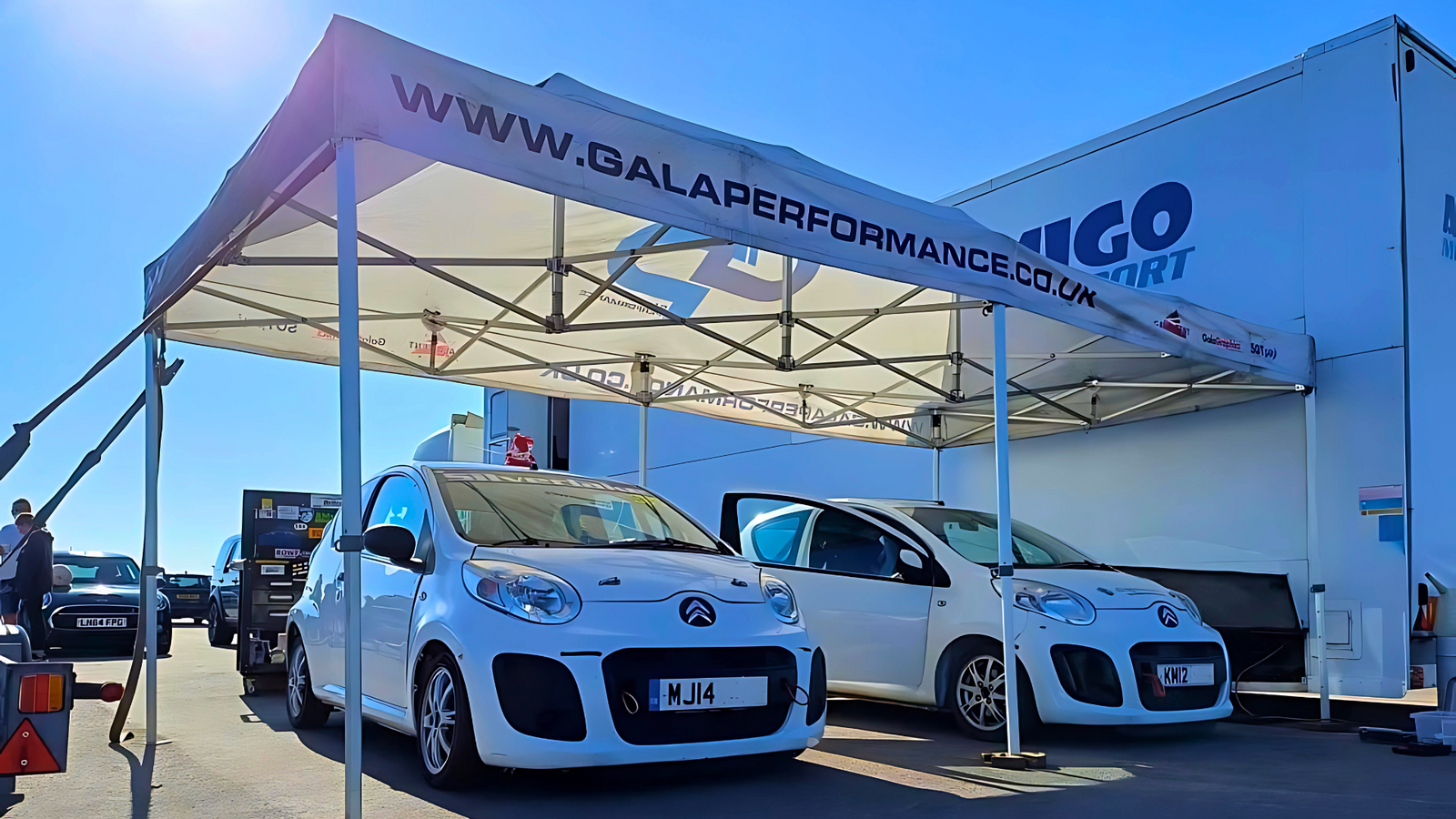 Sponsored Race Tents | Custom Branded Motorsport Tents
