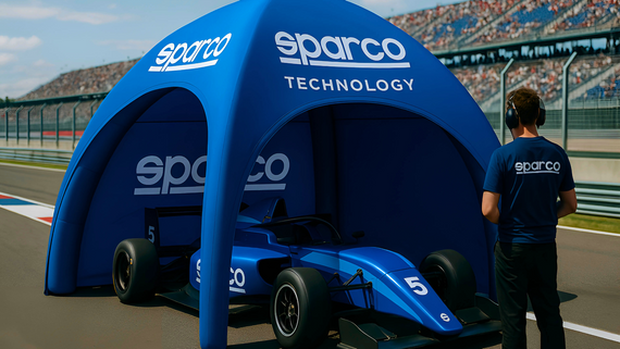 Meet the INFL8 – The Inflatable Motorsport Shelter Built for Speed